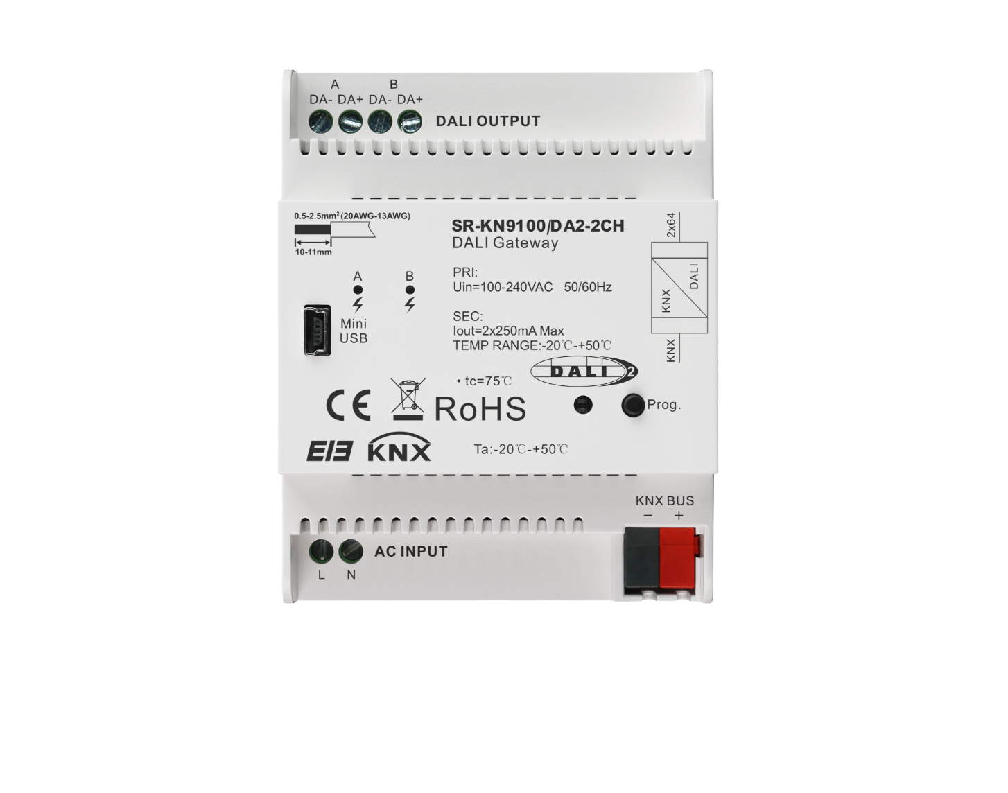 KNX LED Controller | RGB, RGBW & CCT | 12V-24V | SK-LED
